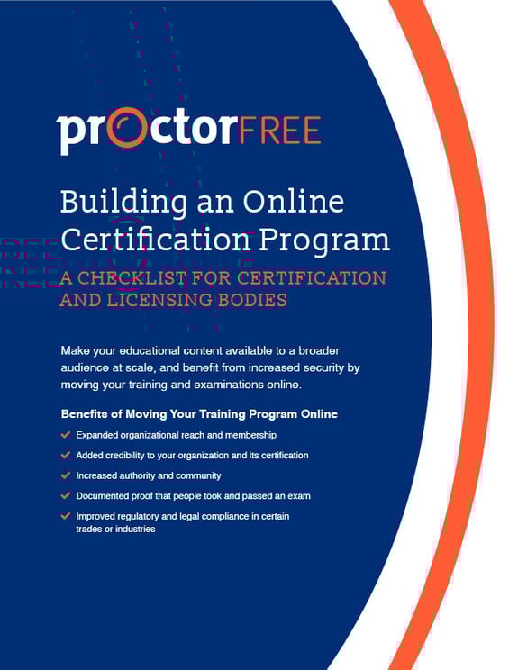 Online Certification Program Checklist