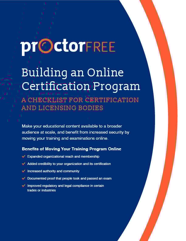 Online Certification Program Checklist