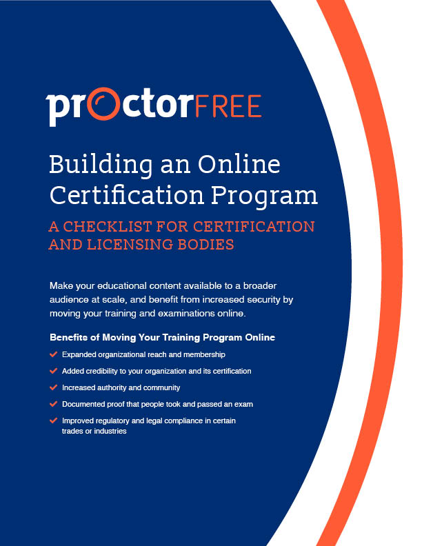 Online Certification Program Checklist